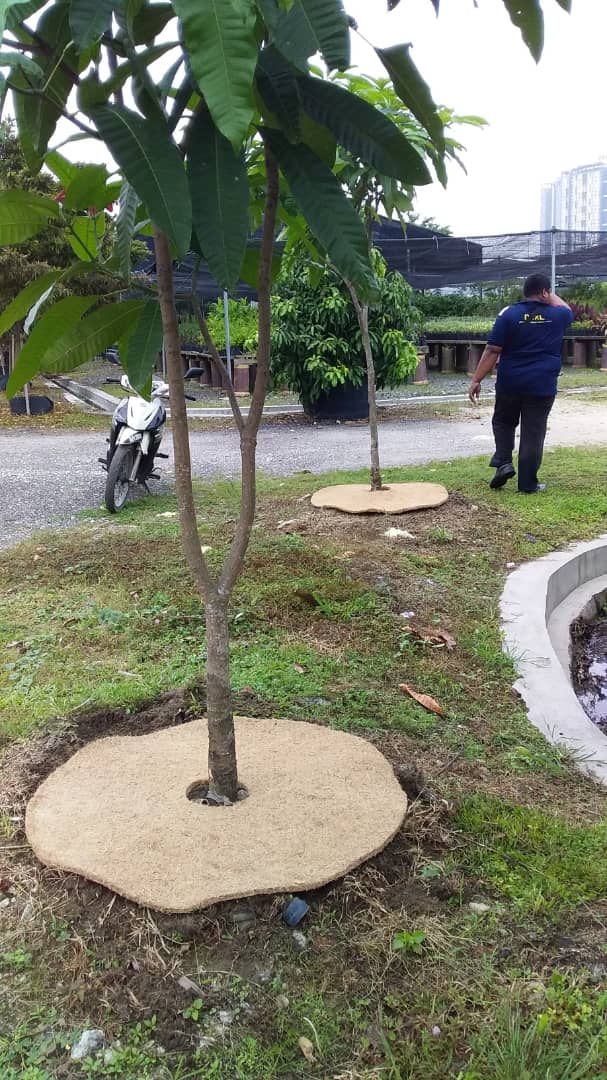 Biodegradable mulch mats for trees – Grow Fresh, Healthy Greens ...